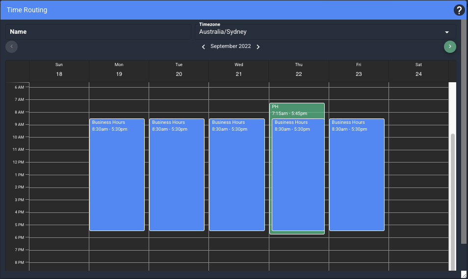 How to add time of day routing – Jet Interactive